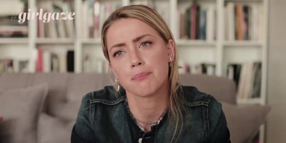 Amber Heard i stark kampanj om kvinnomisshandel | ELLE